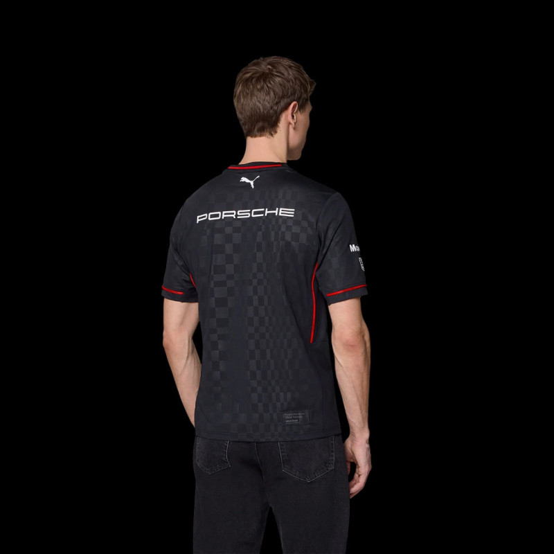 Porsche T-Shirt Motorsport 6 Black – Men WAP435SMSR