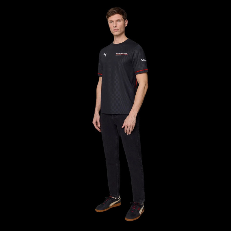 Porsche T-Shirt Motorsport 6 Black – Men WAP435SMSR