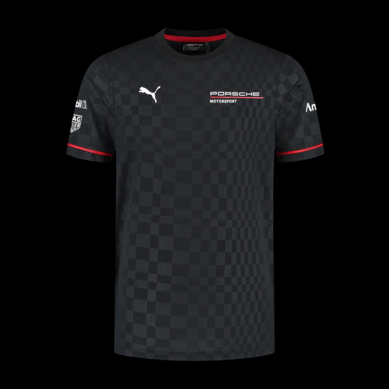 Porsche T-Shirt Motorsport 6 Black – Men WAP435SMSR