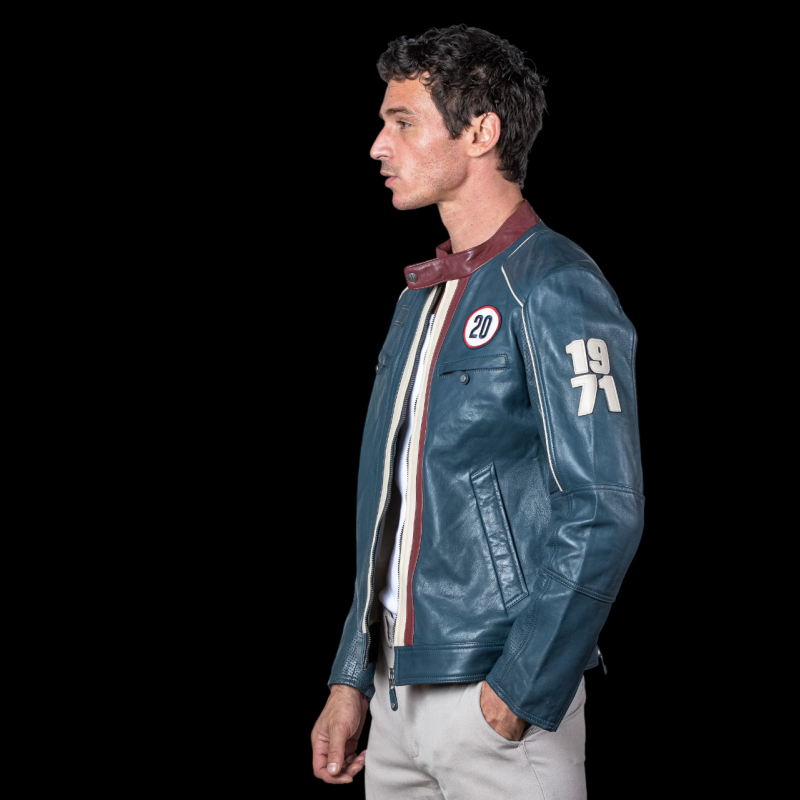 Duo Steve McQueen Veste Liam + Sac 48H Royal Blue – 27671-0012 / 27662-0012