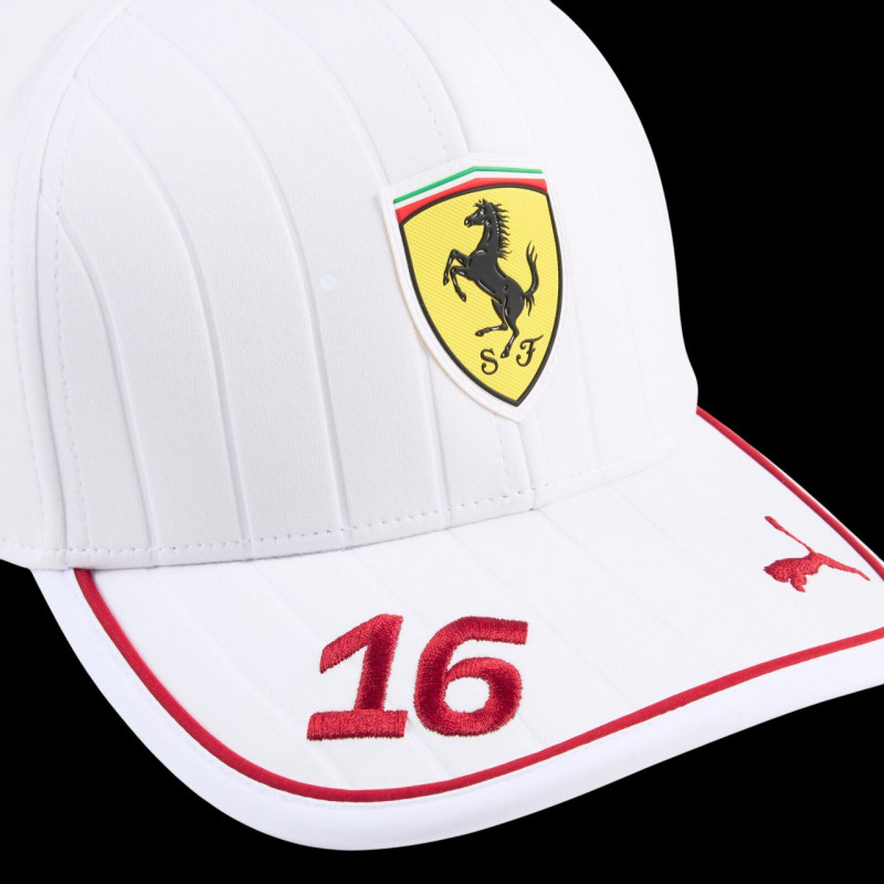 Casquette Ferrari n°16 Charles Leclerc Édition Spéciale Miami GP ...
