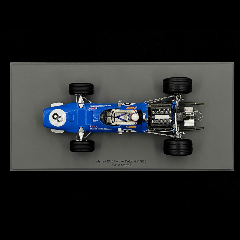 Jackie Stewart Matra MS10 n°8 Winner Dutch GP 1968 1:18 Spark 18S610