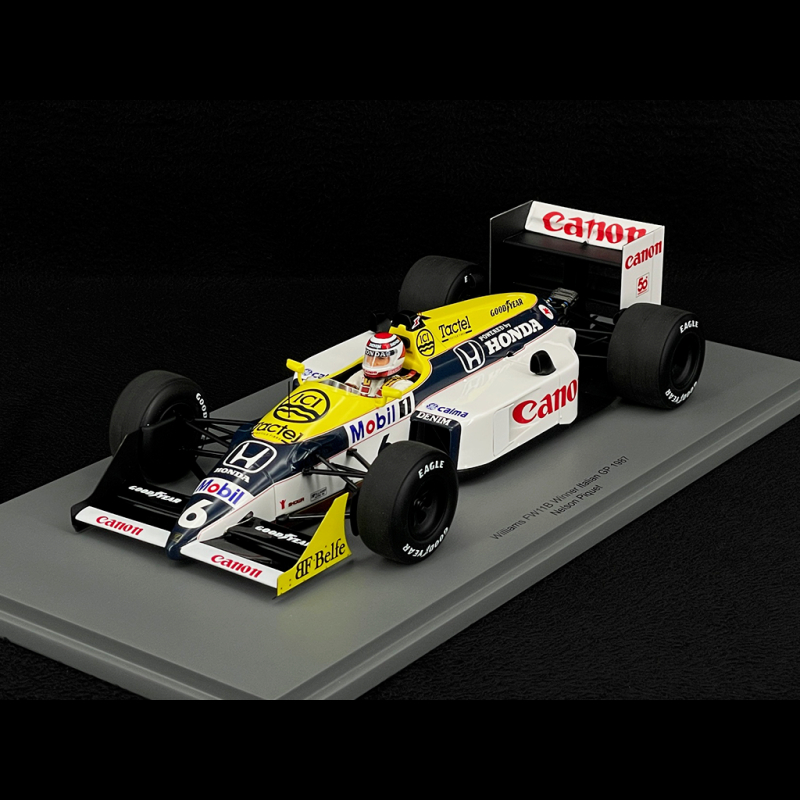 Nelson Piquet Williams FW11B n°6 Winner Italian GP 1987 1:18 Spark 18S739