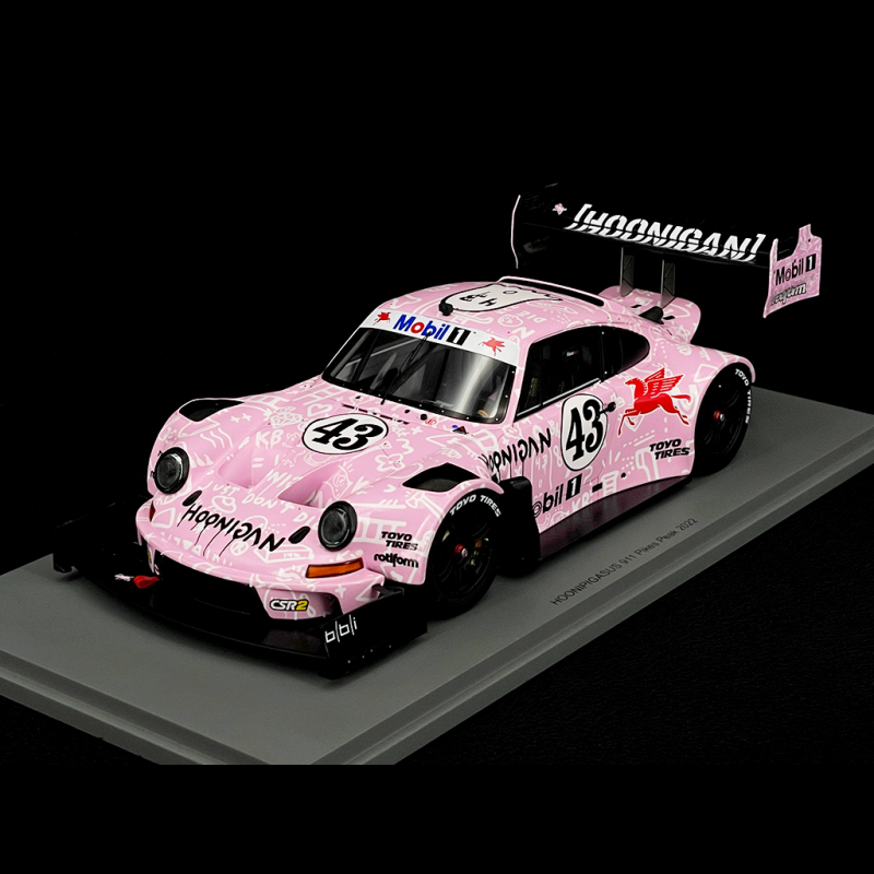 Ken Block Porsche 911 Hoonipigasus n°43 Pikes Peak 2022 1:18 Spark 18S726