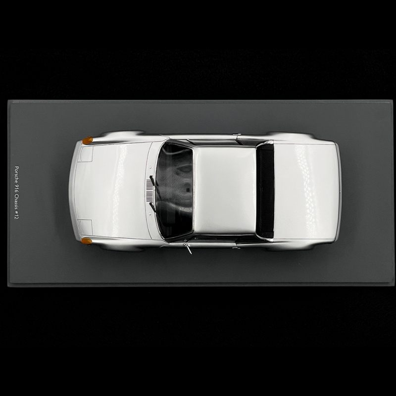 Porsche 916 1972 Silver Metallic 1:18 Schuco 450053800