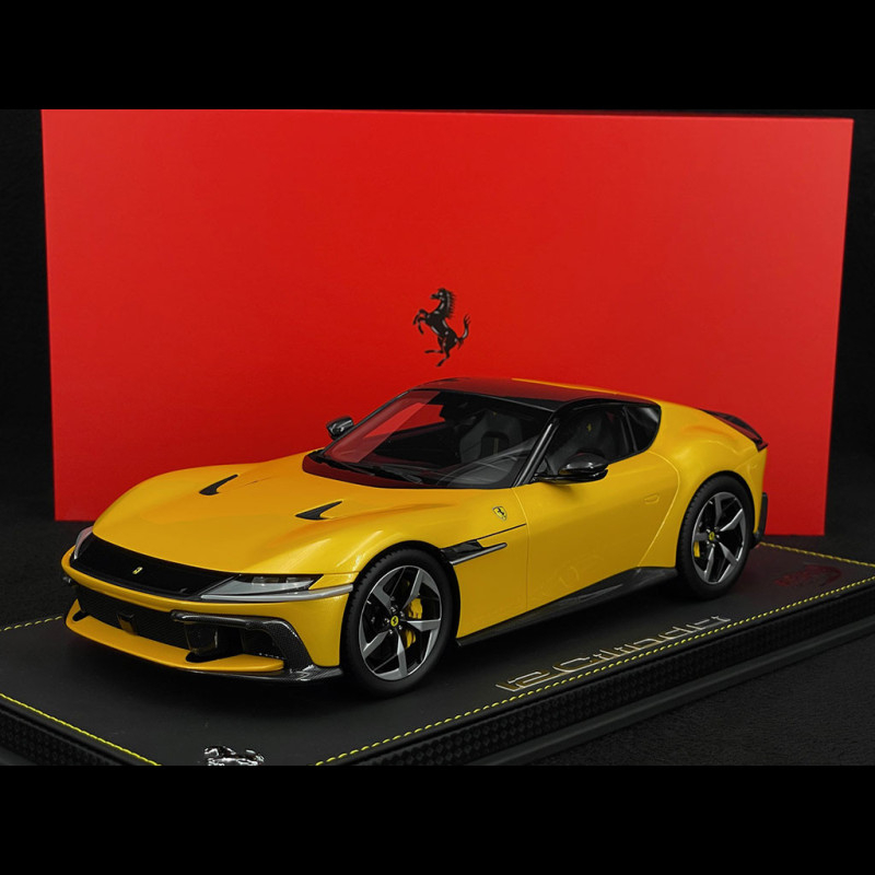 Ferrari 12Cilindri Coupé Yellow Tristrato 1:18 BBR P18248H
