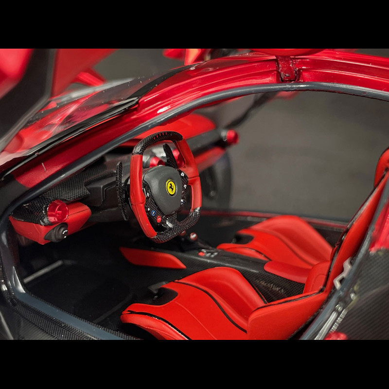 Lewis Hamilton Ferrari LaFerrari 2012 Special Pack 1:18 BBR BBR1822H8DIE1