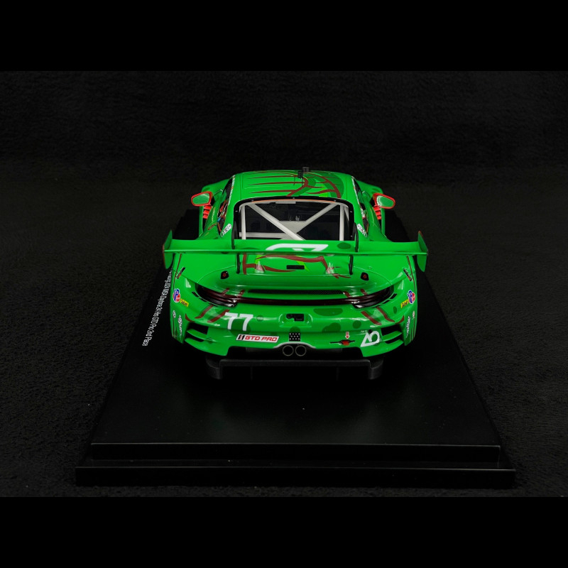 Porsche 911 GT3 R Type 992 n°77 Rexy 2ème Daytona 2024 1/18 Top Speed ...