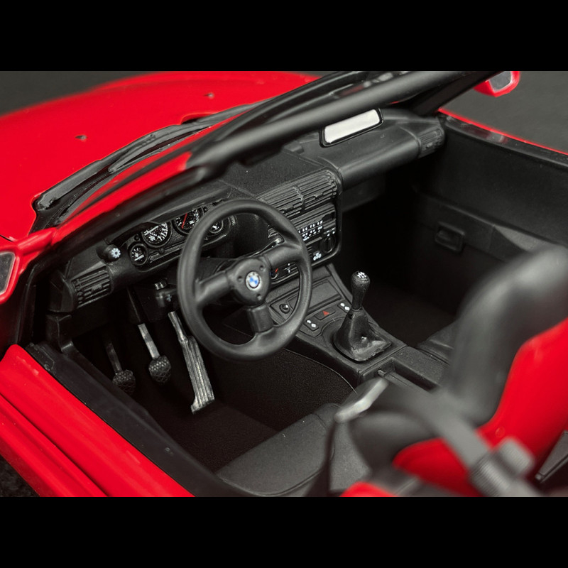 BMW Z1 Spider Cabriolet 1988 Red 1/18 Minichamps 180020105