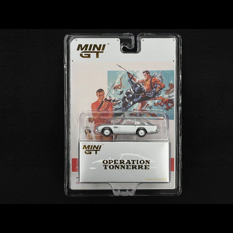 James Bond Aston Martin DB5 Operation Tonnerre 1965 1:64 Mini GT ...