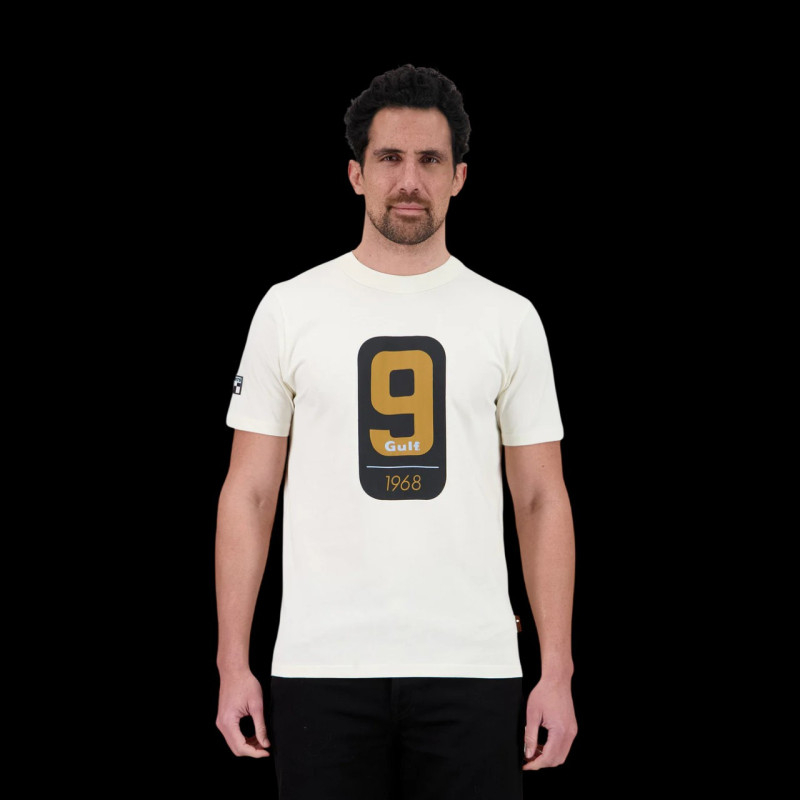 Gulf T-Shirt Big 9 Ecru – GU251TSM06-003