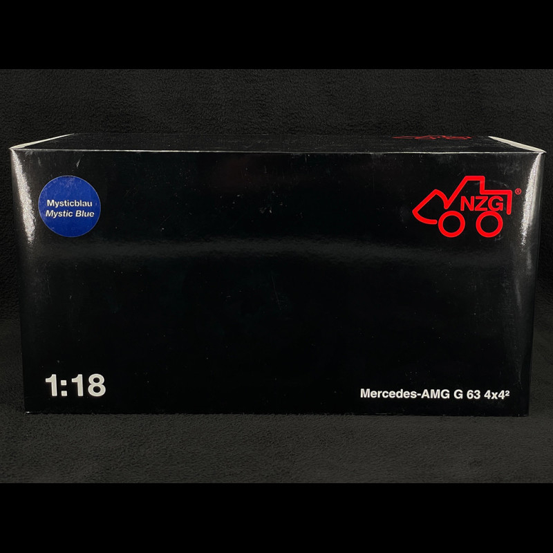Mercedes-AMG G63 4x4 2024 Midnight Blue 1/18 NZG 107510020 10751/20