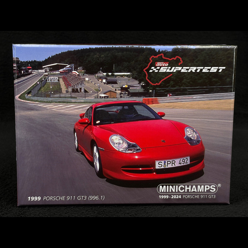 Boxed Set Porsche 911 GT3 Type 996 Phase 1 1999 Indian Red 1/43 ...