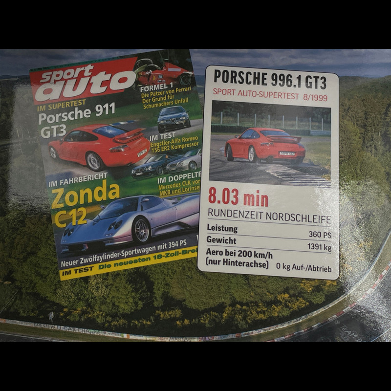 Boxed Set Porsche 911 GT3 Type 996 Phase 1 1999 Indian Red 1/43 ...