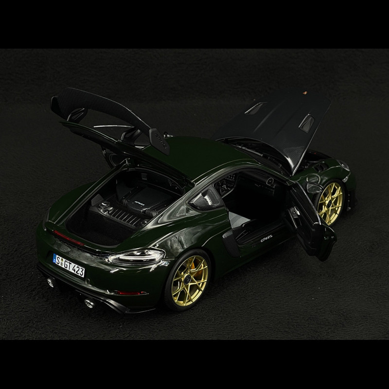 Porsche 718 Cayman GT4 RS 2023 Weissach Package Brewster Green 1:18 ...