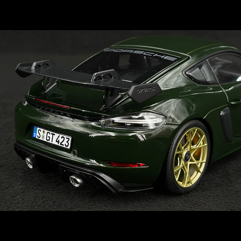 Porsche 718 Cayman GT4 RS 2023 Weissach Package Brewster Green 1:18 ...