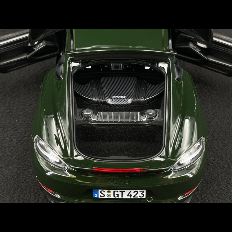 Porsche 718 Cayman GT4 RS 2023 Weissach Package Brewster Green 1:18 ...