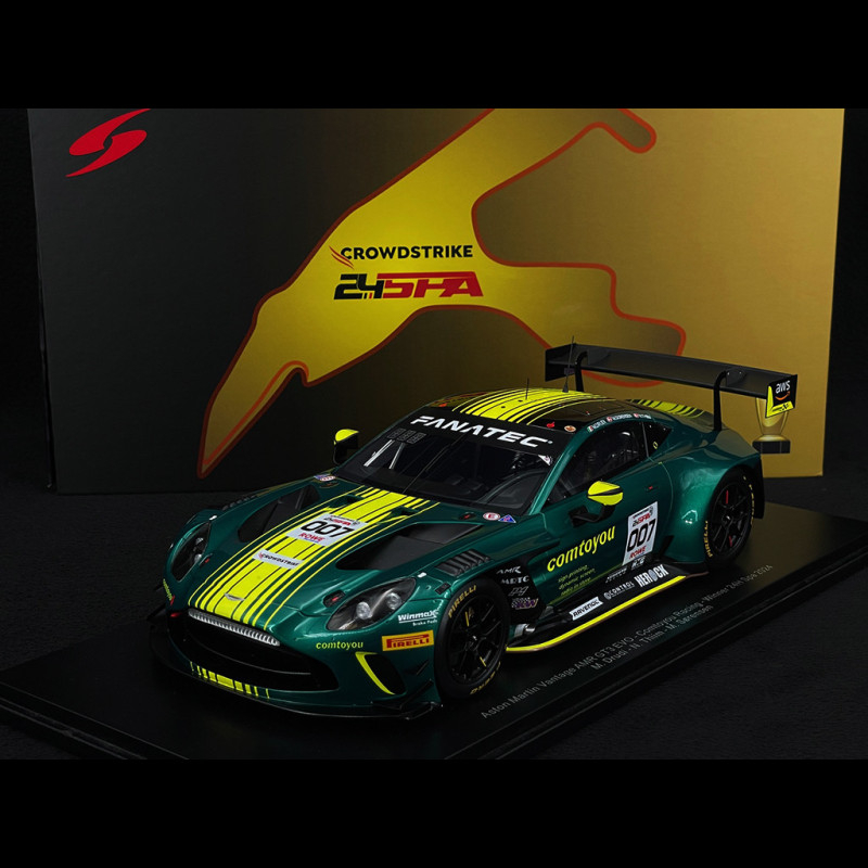 Aston Martin Vantage AMR GT3 EVO n° 007 Sieger 24h Spa 2024 1/18 Spark ...