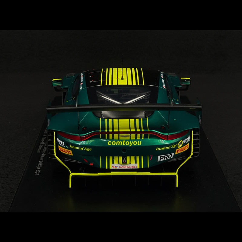 Aston Martin Vantage AMR GT3 EVO n° 007 Sieger 24h Spa 2024 1/18 Spark ...