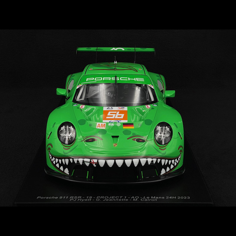 Porsche 911 RSR-19 Type 991 n°56 Rexy 24h Le Mans 2023 Cairoli Hyett Jeannette 1/12 Spark 12S044