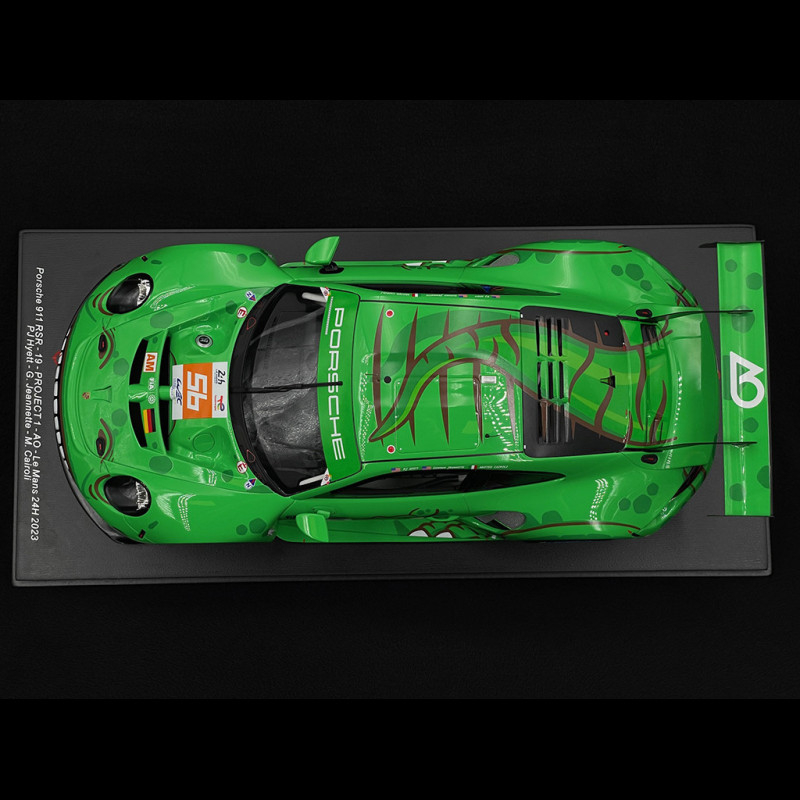 Porsche 911 RSR-19 Type 991 n°56 Rexy 24h Le Mans 2023 Cairoli Hyett Jeannette 1/12 Spark 12S044