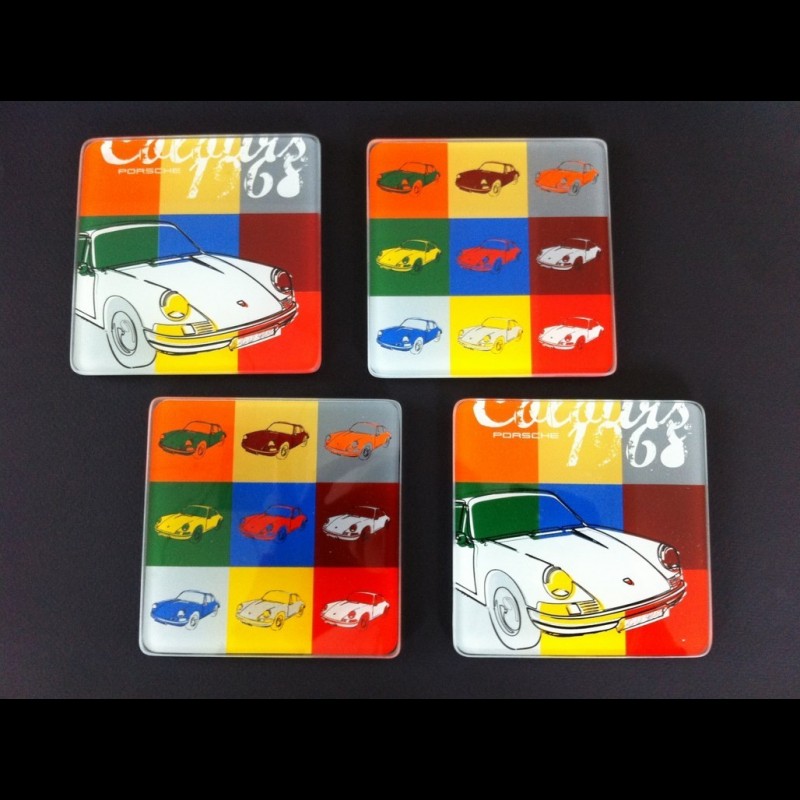 Glass coasters 911 Collection 1968 Porsche Design WAP0500500D