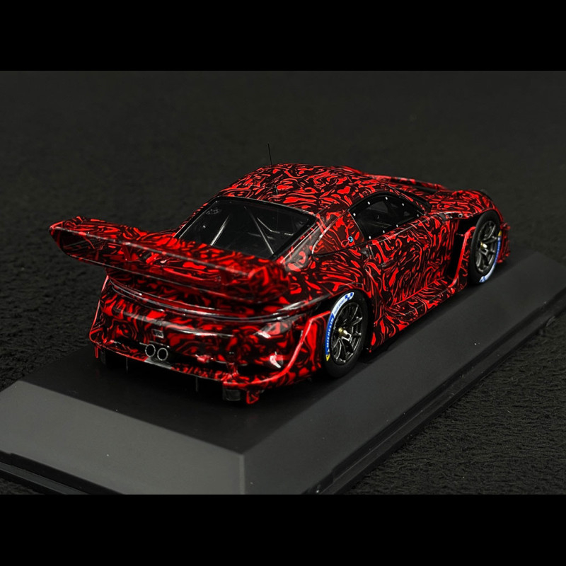 Porsche 911 GT3 R Rennsport Type 992 TC01 RX Camo Red / Black 1/43 ...
