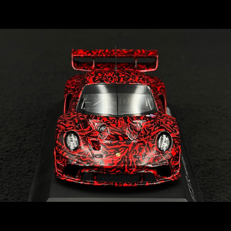 Porsche 911 GT3 R Rennsport Type 992 TC01 RX Camo Red / Black 1/43 ...