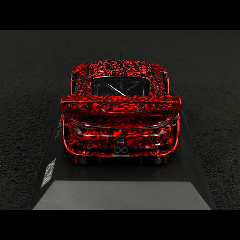 Porsche 911 GT3 R Rennsport Type 992 TC01 RX Camo Red / Black 1/43 ...