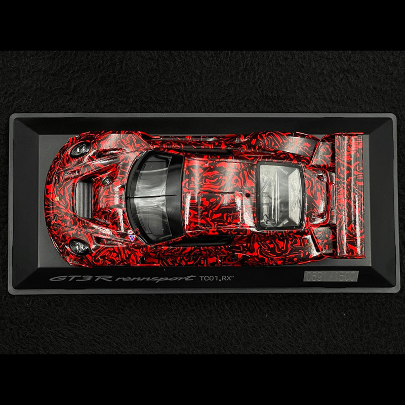 Porsche 911 GT3 R Rennsport Type 992 TC01 RX Camo Red / Black 1/43 ...