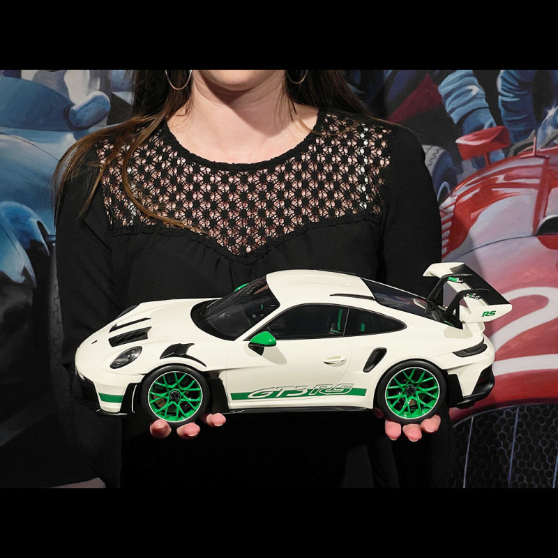 Porsche 911 GT3 RS Type 992 Tribute to Carrera RS White Green Stripes 1 ...