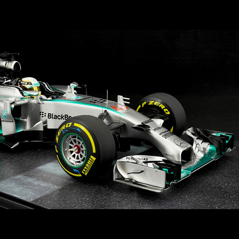 Lewis Hamilton Mercedes AMG F1 W05 Hybrid n°44 World Champion 2014 1/12 ...