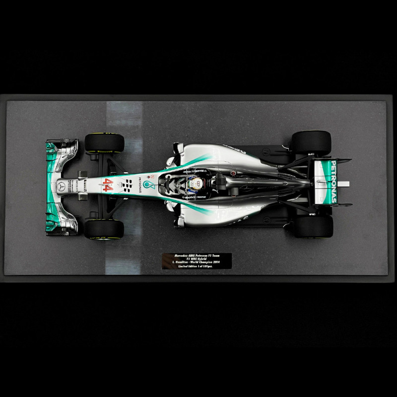 Lewis Hamilton Mercedes AMG F1 W05 Hybrid n°44 World Champion 2014 1/12 ...
