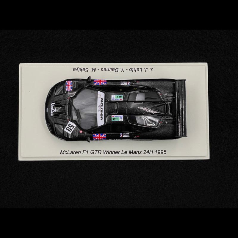 McLaren F1 GTR n°59 Winner 24h Le Mans 1995 1/43 Spark 43LM95