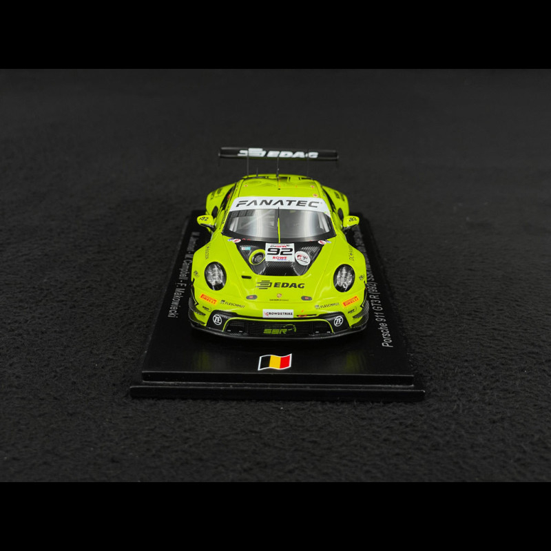 Porsche 911 GT3 R Type 992 n°92 24h Spa 2024 1/43 Spark SB785