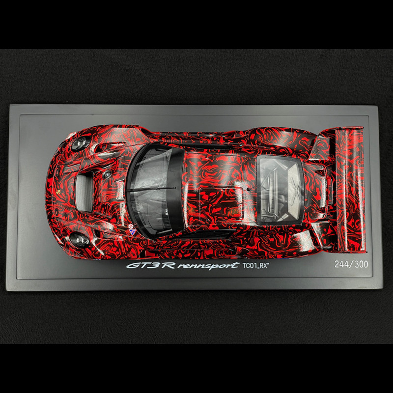 Porsche 911 GT3 R Rennsport Type 992 TC01 RX Camo Red / Black 1/18 ...