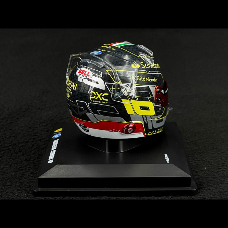 Charles Leclerc Helm F1 GP Monza Saison 2024 1/5 LookSmart LSHEL004