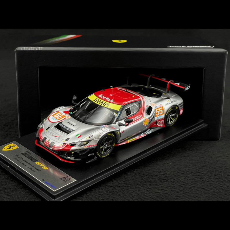 Ferrari 296 GT3 N°55 24H Le Mans 2024 1/43 LookSmart LSLM185