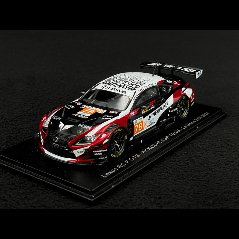 Lexus RC F GT3 N °78 24h Le Mans 2024 1/43 Spark S9154