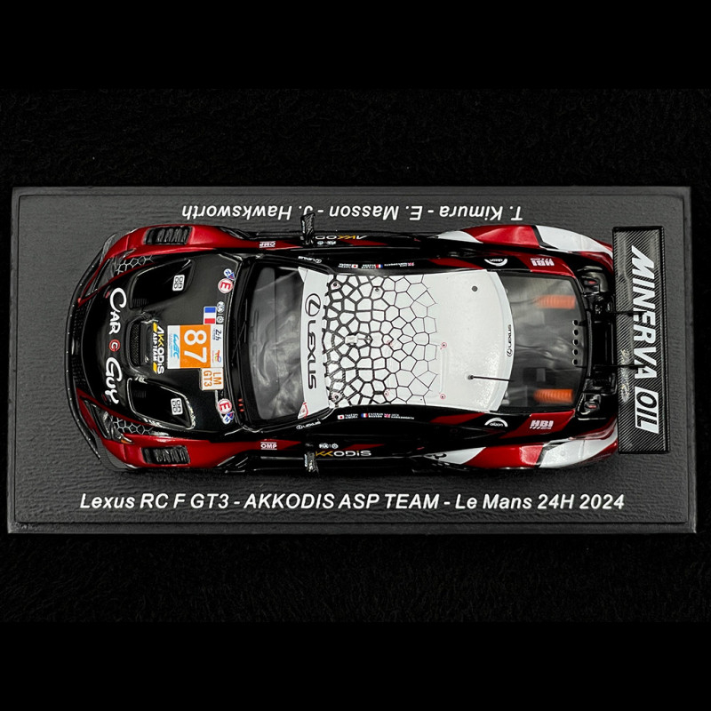 Lexus RC F GT3 N °87 24h Le Mans 2024 1/43 Spark S9158