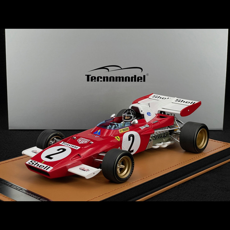 Ferrari 312B2 F1 Jacky Ickx N °2 Winner Grand Prix Netherlands 1971 1/18 Tecnomodel TMD18-315C