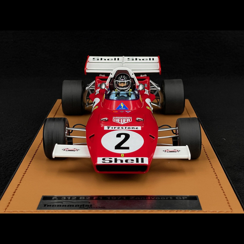 Ferrari 312B2 F1 Jacky Ickx N °2 Winner Grand Prix Netherlands 1971 1/18 Tecnomodel TMD18-315C