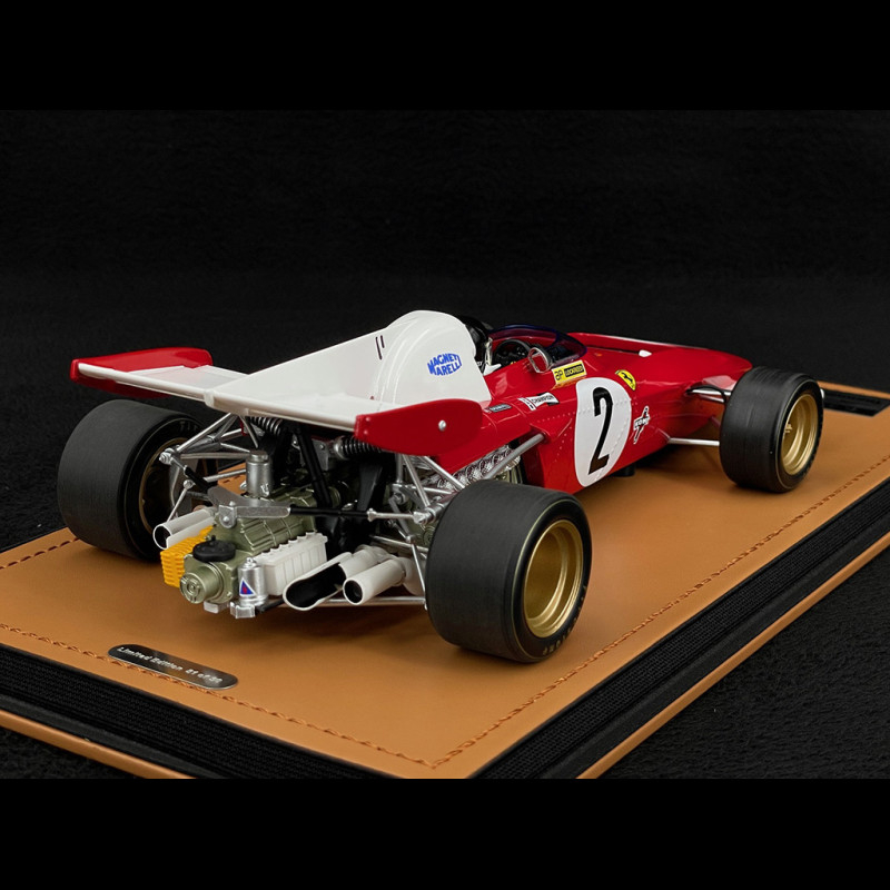 Ferrari 312B2 F1 Jacky Ickx N °2 Winner Grand Prix Netherlands 1971 1/18 Tecnomodel TMD18-315C