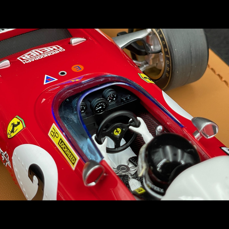 Ferrari 312B2 F1 Jacky Ickx N °2 Winner Grand Prix Netherlands 1971 1/18 Tecnomodel TMD18-315C