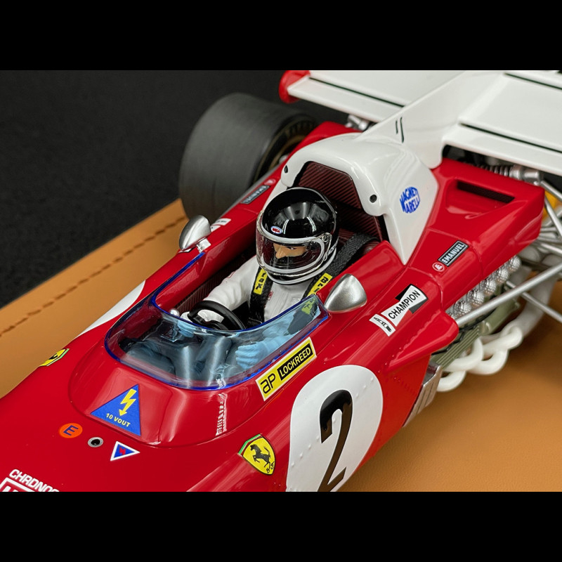 Ferrari 312B2 F1 Jacky Ickx N °2 Winner Grand Prix Netherlands 1971 1/18 Tecnomodel TMD18-315C