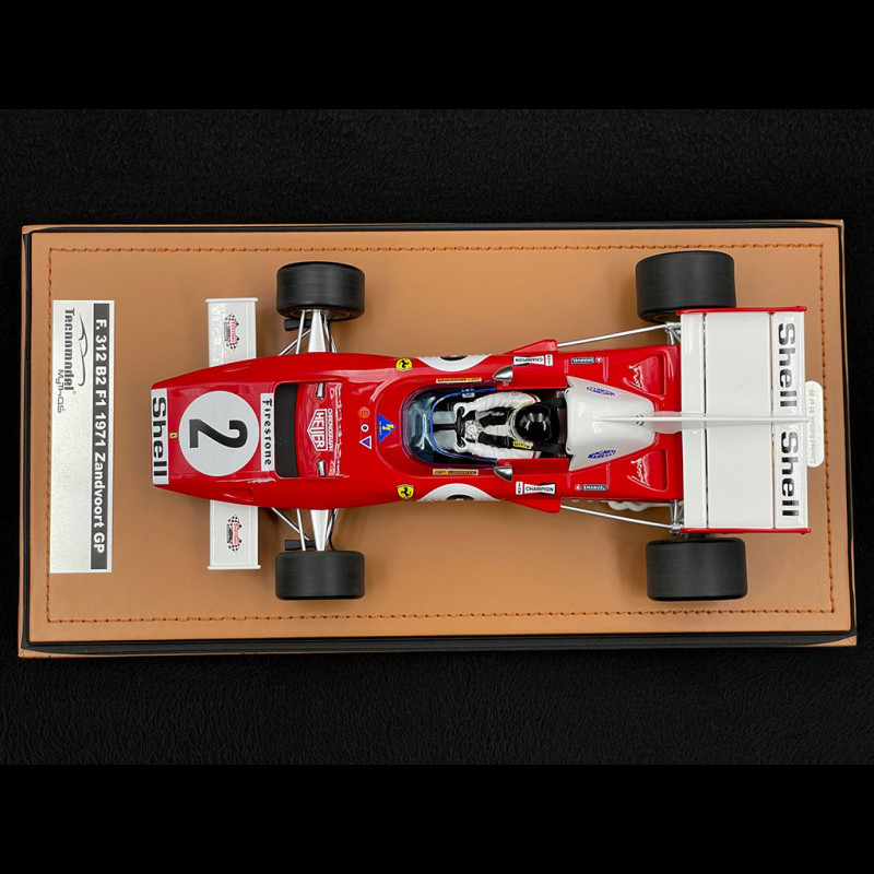 Ferrari 312B2 F1 Jacky Ickx N °2 Winner Grand Prix Netherlands 1971 1/18 Tecnomodel TMD18-315C