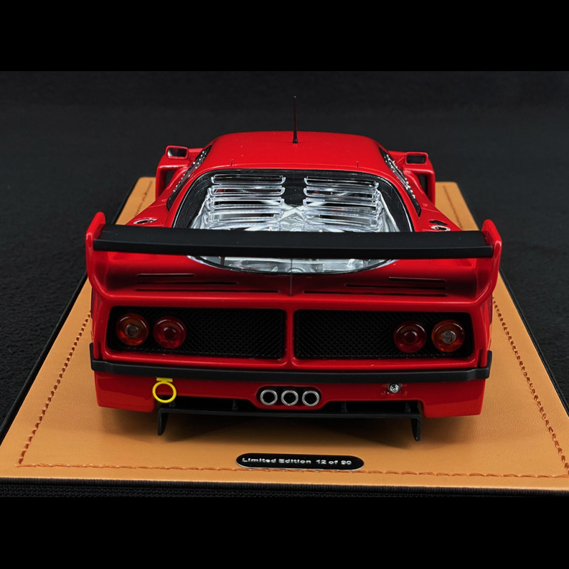 Ferrari F40 LM Press Version 1996 Rouge avec Jantes Blanche 1/18 ...