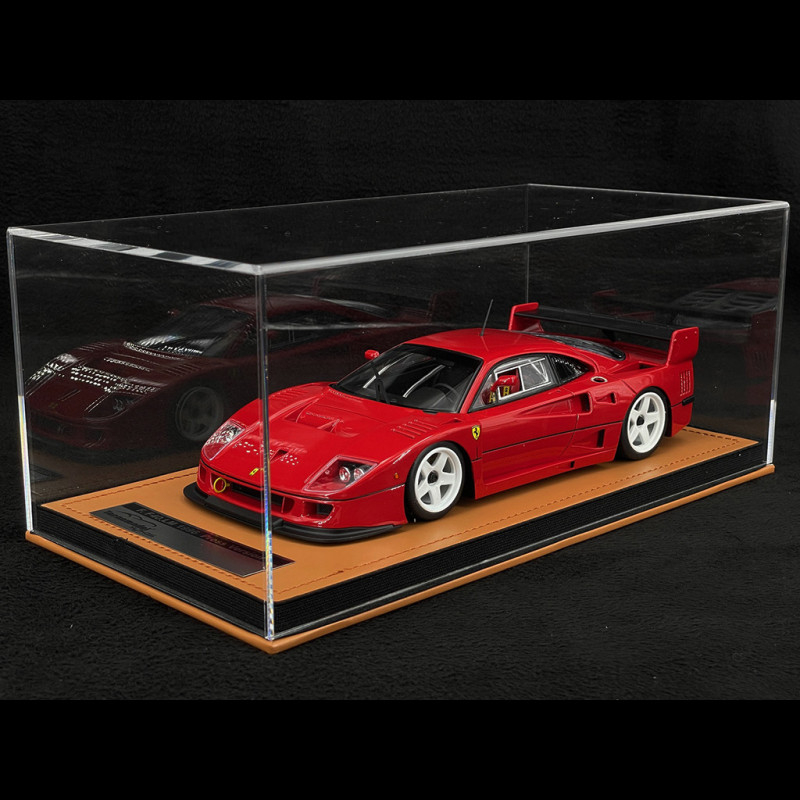 Ferrari F40 LM Press Version 1996 Rouge avec Jantes Blanche 1/18 ...