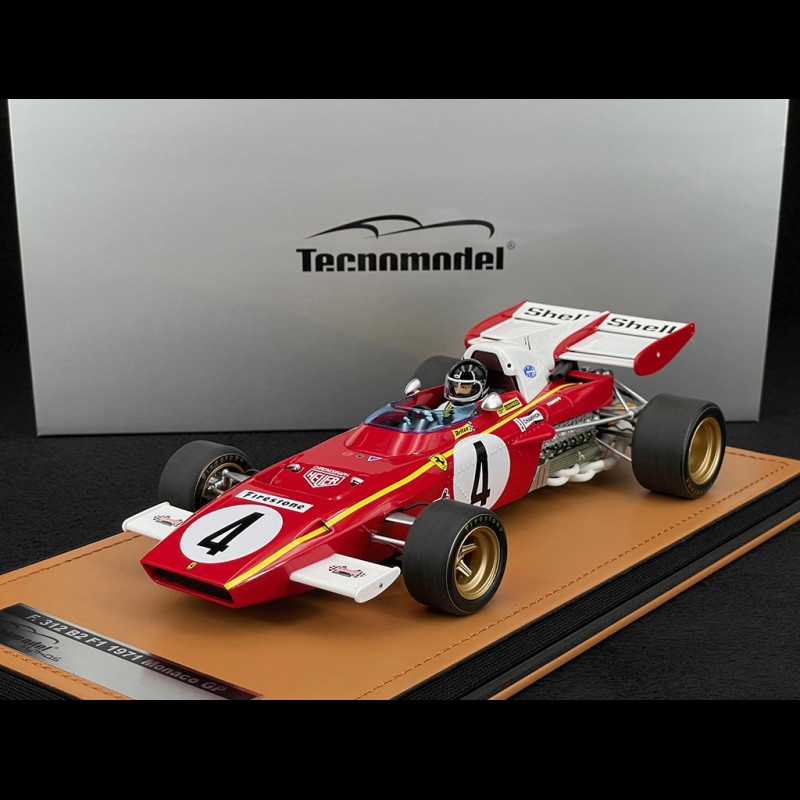 Ferrari 312B2 F1 Jacky Ickx N °4 3rd Monaco Grand Prix 1971 1/18 Tecnomodel TMD18-315B
