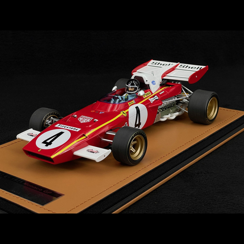 Ferrari 312B2 F1 Jacky Ickx N °4 3rd Monaco Grand Prix 1971 1/18 Tecnomodel TMD18-315B